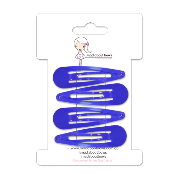 Snap Clips 5cm Cobalt – Mad About Bows